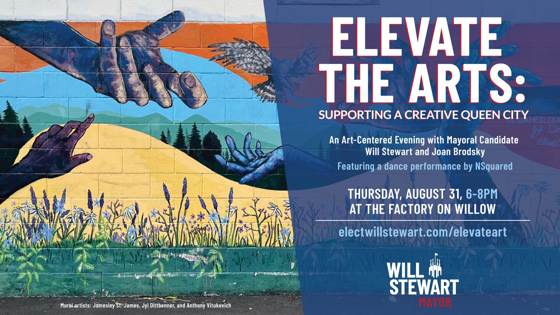 ElevateArt - Will Stewart for Mayor